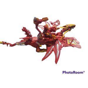 Toys | Bakugan Dragonoid Colossus W Battle Gear Pyrus Dragon Tail Fin ...